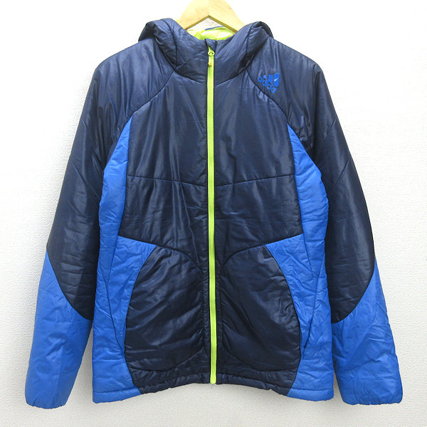 【楽天市場】G アディダス/adidas 中綿ジャケット/JD1048【L】紺/men's/149【中古】 ：マニライズ