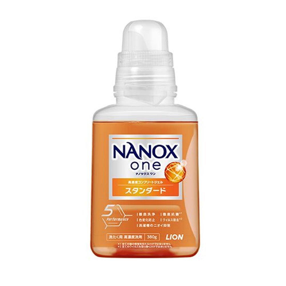 【楽天市場】LION(ライオン) NANOX one(ナノックスワン) スタンダード 本体 [洗濯洗剤 衣類 液体タイプ 消臭 抗菌 洗浄] 380g：ホームセンターヤマキシ楽天市場店