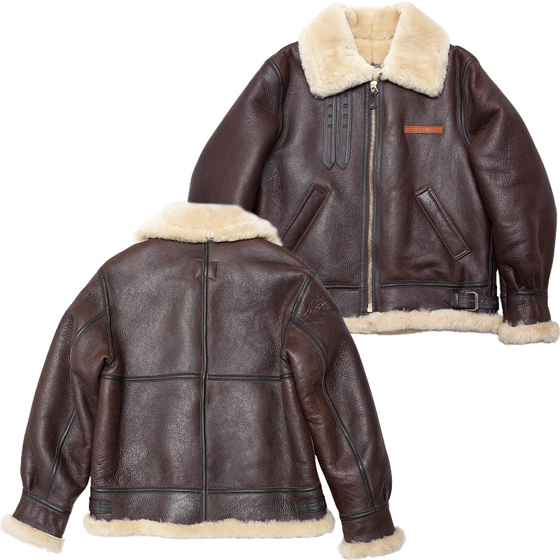 【楽天市場】AVIREX アビレックス #2105 B-3 ムートン フライト ジャケット B3 メンズ 革 レザー 本革 皮 リアルムートン シープスキン ボア USA アメリカ ブルゾン ...