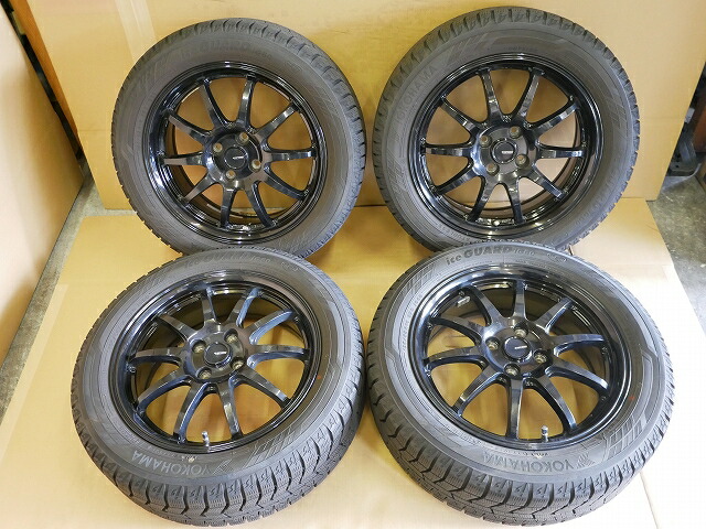 【楽天市場】【中古】 A1211☆8～9.5分山 2018年 HOT STUFF(ホットスタッフ)G-SPEED G-04(ジー・スピード G-04) 冬タイヤ YOKOHAMA(ヨコハマ ...