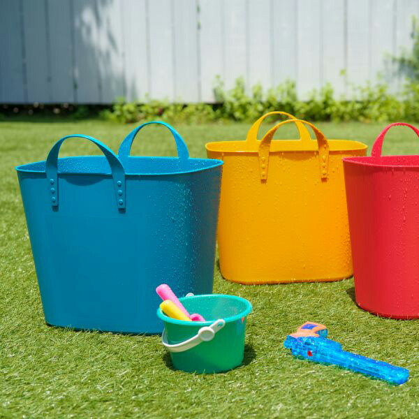 【楽天市場】【着後レビューでフェルトコースター】「 バケット Lio 」stacksto baquet 収納ボックス ボックス BOX かご バスケット おもちゃバスケット ストッカー ケース ...