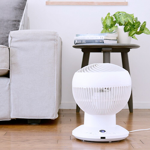 【楽天市場】サーキュレーター 扇風機 20cm DCモーター 360度首振り 360° 静音YAR-CD20(W) DCサーキュレーター エアーサーキュレーター リビングファン リビング扇 ...