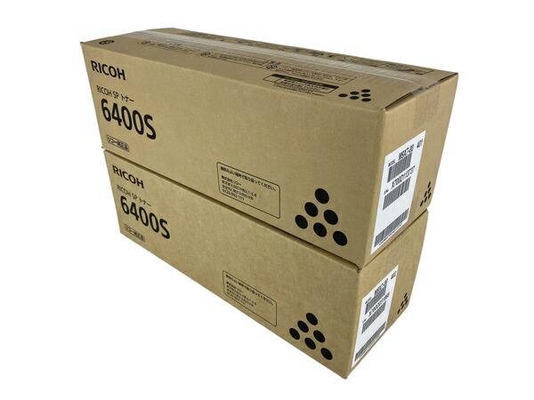 【楽天市場】未使用 【中古】 【動作保証】RICOH M9X7-00 SP トナー 6400S 純正 2個セット 未使用 N8838645 ...