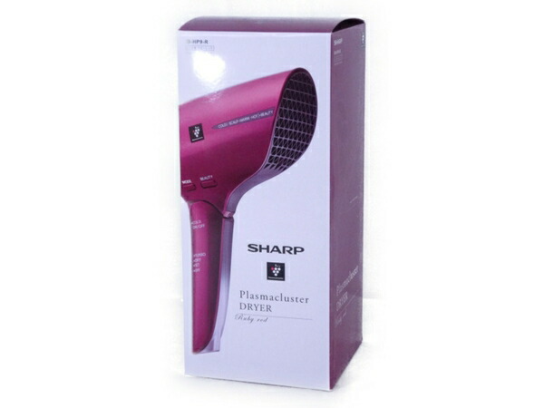 【楽天市場】未使用 【中古】 SHARP シャープ IB-HP9-R プラズマクラスター ドライヤー ルビーレッド N3071263：ReRe（安く買えるドットコム）
