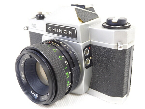 【楽天市場】【中古】 希少 CHINON チノン CS シルバー Vivitar 50mm F1.9付き 稼動品 M1958832：ReRe ...