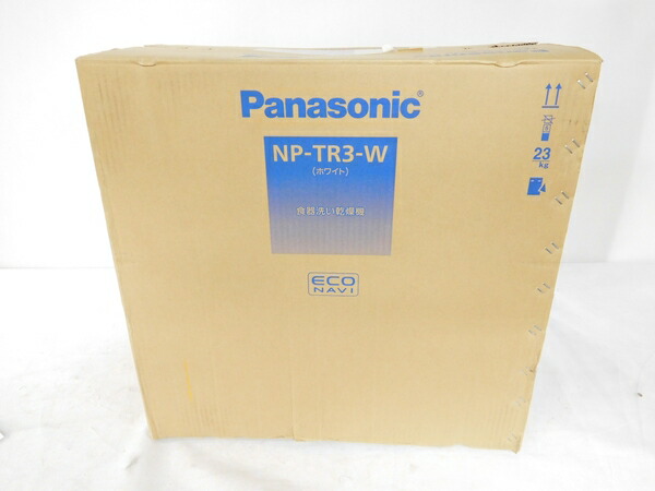 【楽天市場】未使用【中古】 Panasonic パナソニック NP-TR3-W 食洗 乾燥機 エコナビ ホワイト K1763760：ReRe（安く買えるドットコム）