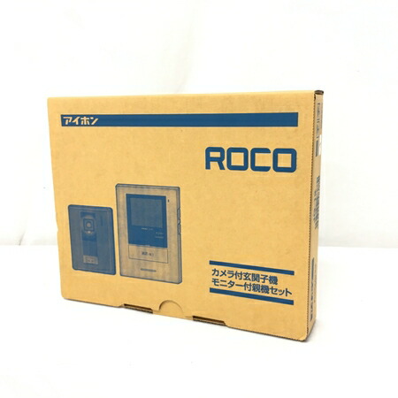 【楽天市場】未使用 【中古】 アイホン ROCO JQ-12 カメラ付玄関子機 モニター付親機セット W3595483：ReRe（安く買えるドットコム）