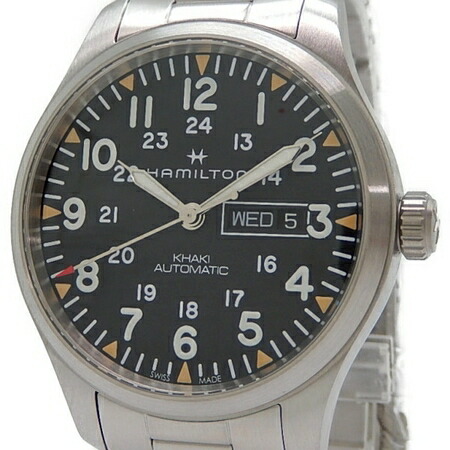 【楽天市場】未使用 【中古】 HAMILTON ハミルトン カーキ フィールド デイデイト H70535131 自動巻き メンズ 腕時計 ...