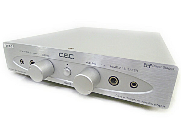 【楽天市場】【中古】cec hd53r ヘッドホンアンプ LFE Driver stage N2198486：ReRe（安く買えるドットコム）