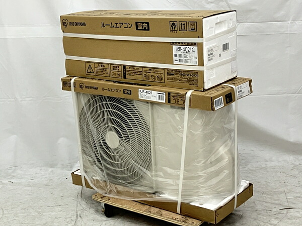 【楽天市場】未使用 【中古】 IRIS OHYAMA airwill IRR-4021C IUF-4021 ルームエアコン 約14畳 室内機 ...