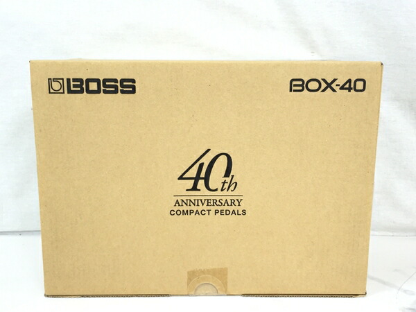 【楽天市場】未使用 【中古】 BOSS BOX-40 Compact Pedal 発売40周年記念 限定復刻ボックス セット S4066244 ...