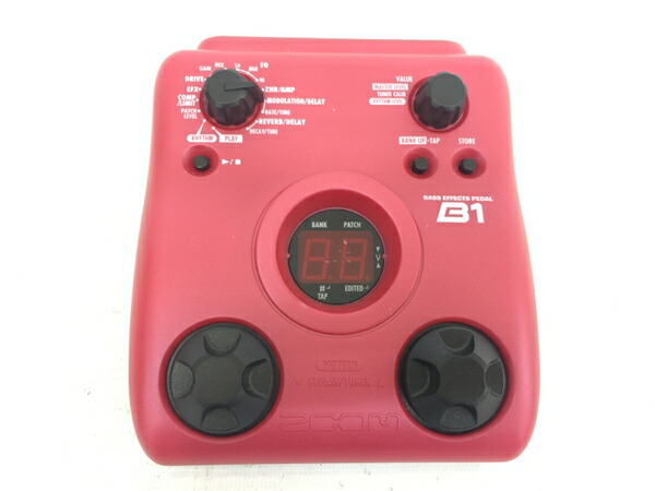 【楽天市場】【中古】ZOOM BASS EFFECTS PEDAL B1 エレキ ベース マルチ エフェクター 楽器 音響機材 ズーム ...