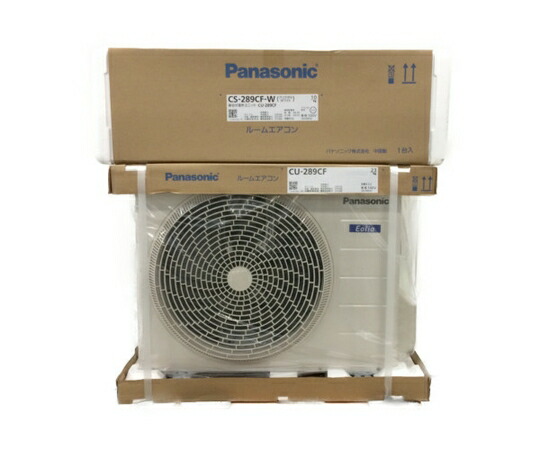 【楽天市場】新品 【中古】 Panasonic パナソニック CS-289CF-W CU-289CF Eolia エオリア ルーム エアコン ...
