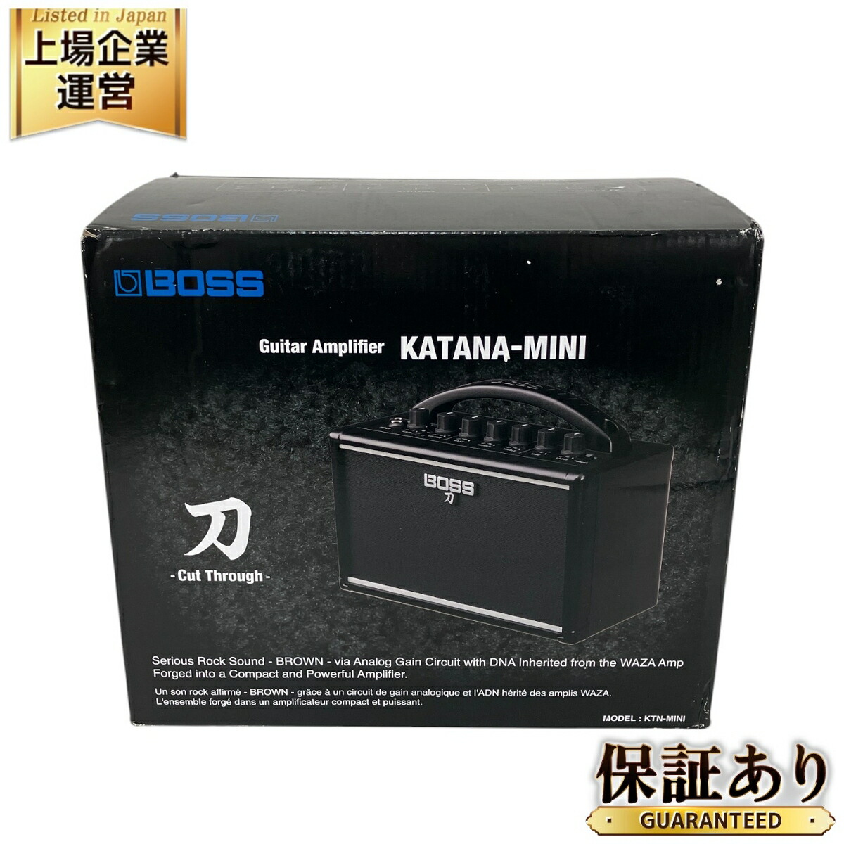 【楽天市場】未使用 【中古】 BOSS KTN-MINI KATANA-MINI 刀 ミニギターアンプ 楽器 音響 Y9741848：ReRe ...