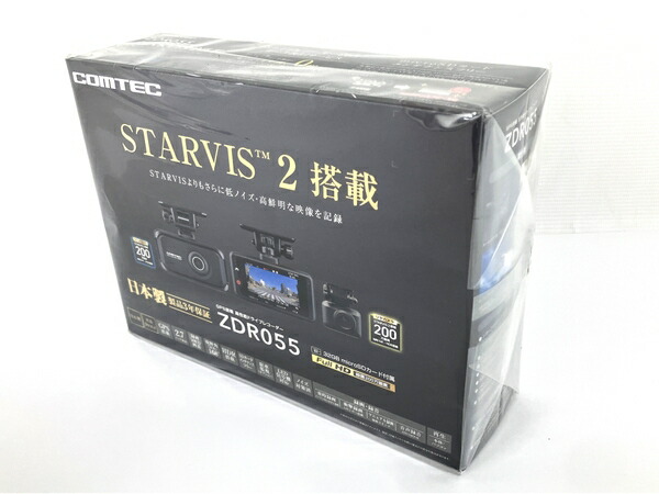 【楽天市場】未使用 【中古】 COMTEC ZDR055 ドライブレコーダー 前後2カメラ コムテック Y8689967：ReRe（安く買えるドットコム）