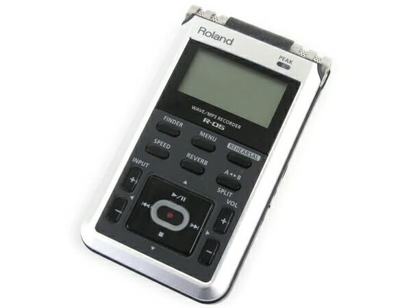 【楽天市場】【中古】Roland R-05 WAVE MP3レコーダー リニアPCMレコーダー N2392720：ReRe（安く買えるドットコム）