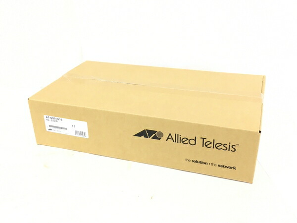 【楽天市場】未使用 【中古】 Allied Telesis アライドテレシス AT-GS910/16 2331R 16レイヤー 2スイッチ ネットワーク機器 M5997085：ReRe（安く ...