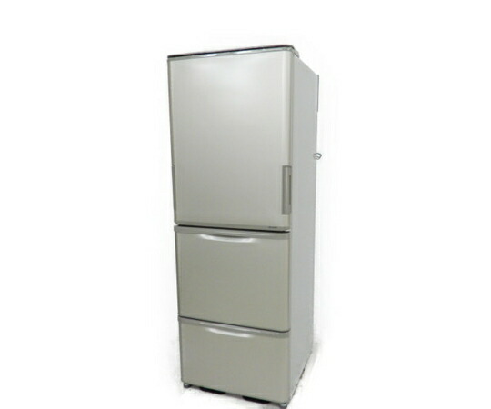【楽天市場】【中古】 SHARP シャープ SJ-WA35A-N 冷蔵庫 350L 3ドア 両開き ゴールド【大型】 K3881482：ReRe（安く買えるドットコム）
