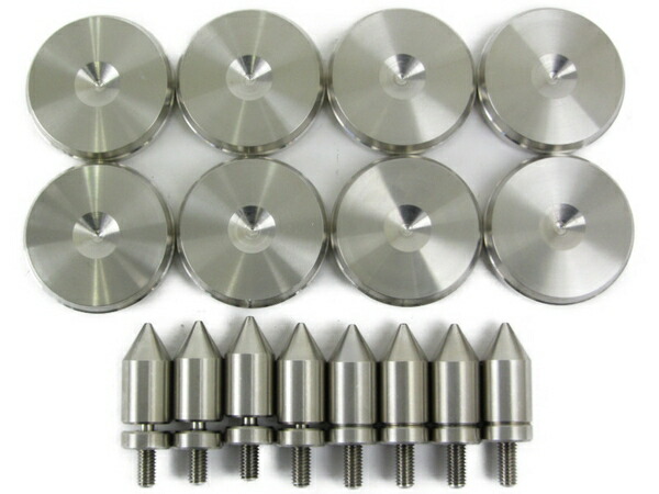 【楽天市場】【中古】 B&W Solid Spike ソリッド ステンレス スパイク 4本 2セット 受け皿 付き N3759949：ReRe（安く買えるドットコム）