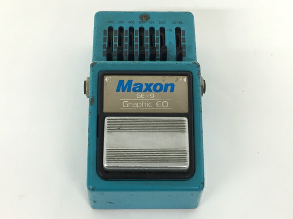 【楽天市場】【中古】 MAXON GE-9 Graphic EQ MADE IN JAPAN イコライザー ギター エフェクター ...