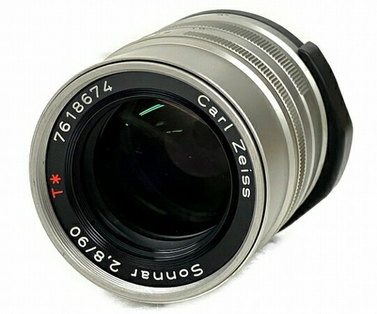 【楽天市場】【中古】 CONTAX Carl Zeiss Sonnar T* 90mm F2.8 レンズ T6736958：ReRe（安く ...