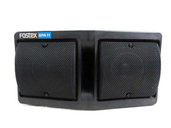 【楽天市場】【中古】FOSTEX フォステクス SPA11 パワードモニター スピーカー S2784764：ReRe（安く買えるドットコム）