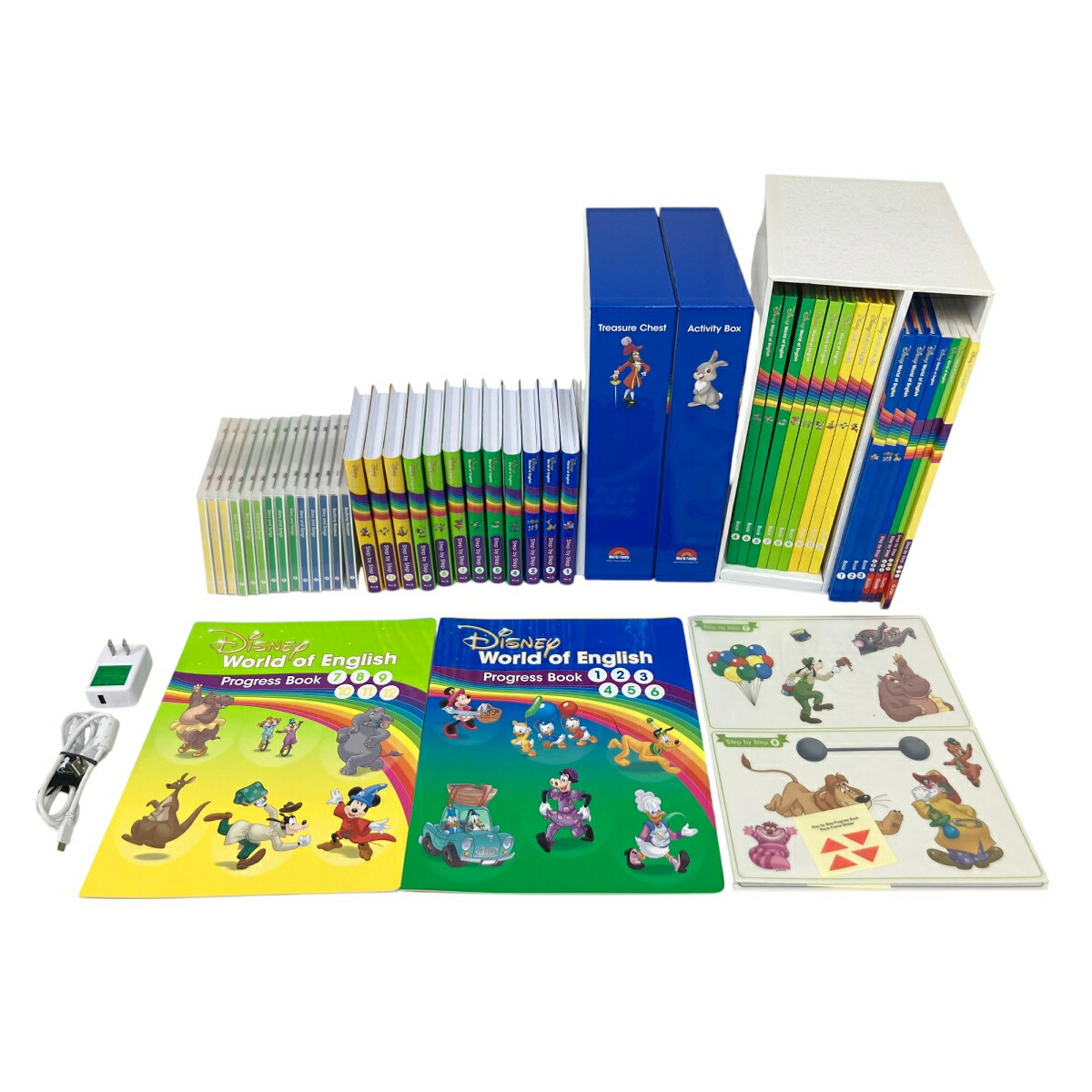 【楽天市場】【中古】 DWE 2021年頃 メインプログラム ライトライトペン 絵本 Blu-ray ブルーレイ CD 他 ディズニー ワールドファミリー 英語 こども O10058961 ...