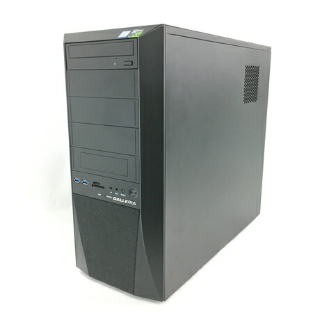 【楽天市場】【中古】 GALLERIA XV i7-8700K メモリ16GB SSD 500GB HDD 2.0TB GTX 1070 win10 ガレリア デスクトップ パソコン 機器 ...
