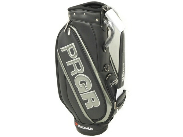 【楽天市場】未使用 【中古】 PRGR プロギア キャディバッグ PRCB-184 ゴルフバッグ ブラック×シルバー 9型 N4729094：ReRe（安く買えるドットコム）