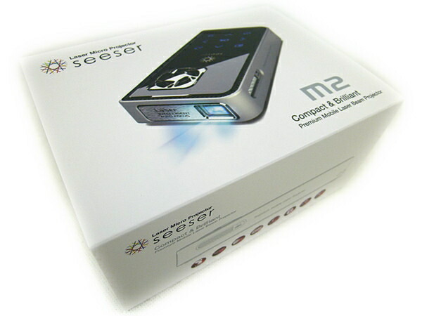 【楽天市場】未使用 【中古】 Seeser シーザー m2 レーザー マイクロ プロジェクター N2142448：ReRe（安く買えるドットコム）