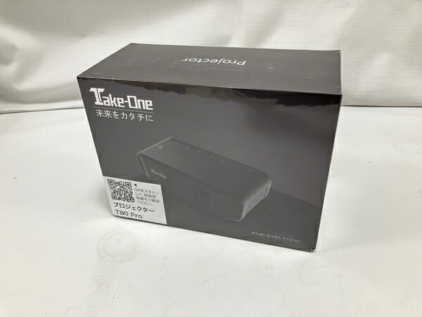 【楽天市場】未使用 【中古】 Take One T80 Pro モバイルプロジェクター ブラック 未使用 H8301858：ReRe（安く買えるドットコム）