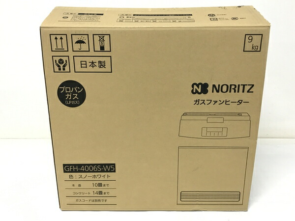 【楽天市場】未使用 【中古】 【動作保証】NORITZ GFH-4006S-W5 ガス ファン ヒーター プロパンガス 暖房 家電 ...