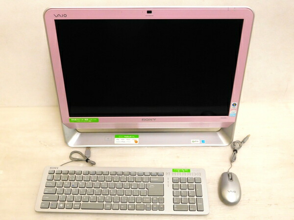 【楽天市場】【中古】 SONY 20.1型 PC VGC-JS50B Intel Premium Dual core 2.2GHz 一体型 デスクトップパソコン ソニー モニターあり 18 ...