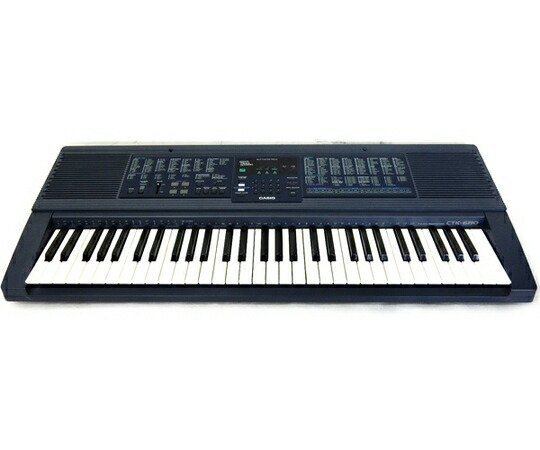 【楽天市場】【中古】 中古 CASIO CTK-680 シンセサイザー ベーシックキーボード オーディオ 音響 S2002757：ReRe ...