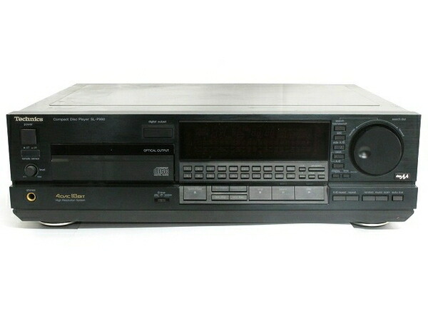 【楽天市場】【中古】Technics テクニクス SL-P990 CD プレーヤー オーディオ 機器 音響 リモコン付 T2375844 ...