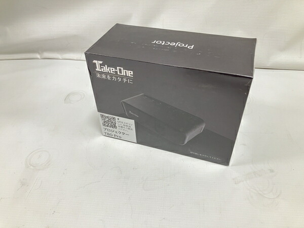 【楽天市場】未使用 【中古】 Take One T80 Pro モバイルプロジェクター ブラック 未使用 H8301873：ReRe（安く買えるドットコム）