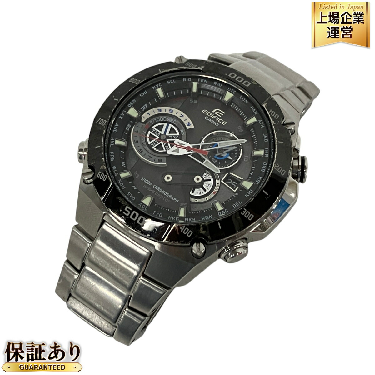 【楽天市場】【中古】 CASIO カシオ EDIFICE EQW-M1100 ソーラー 腕時計 中古 S9273267：ReRe（安く買える ...
