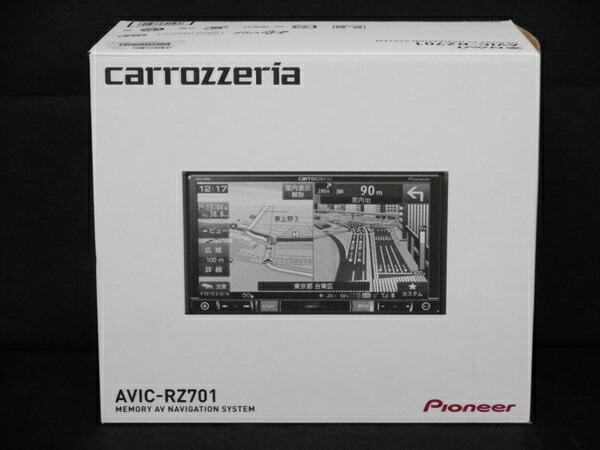 【楽天市場】新品 【中古】 新品 Pioneer パイオニア carrozzeria 楽ナビ AVIC-RZ701 メモリ 7 型 カーナビ ...