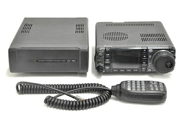 【楽天市場】【中古】 icom IC-7000M AT-180 無線機 オートアンテナチューナー セット T2752584：ReRe（安く ...