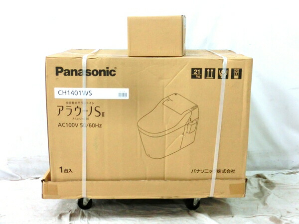 【楽天市場】未使用 【中古】 Panasonic アラウーノS2 全自動おそうじトイレセット XCH1401WS CH140 CH1401WS M4370511：ReRe（安く買えるドットコム）