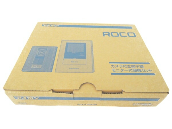 【楽天市場】未使用 【中古】 アイホン ROCO JQ-12 テレビドアホンセット カメラ付き玄関子機 モニター付 ドアホン 機器 Y3171063：ReRe（安く買えるドットコム）