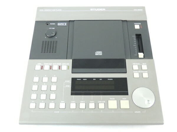 【楽天市場】【中古】 STUDER D730 Mark2 CD プレイヤー オーディオ 音響 機器 Y2646989：ReRe（安く買えるドットコム）