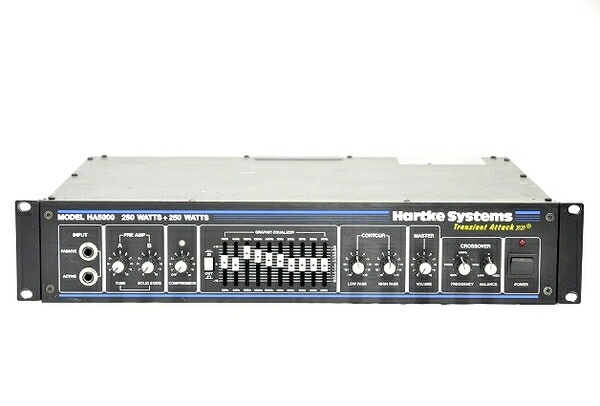 【楽天市場】【中古】 Hartke Systems ベースヘッドアンプ HA5000 T2692534：ReRe（安く買えるドットコム）
