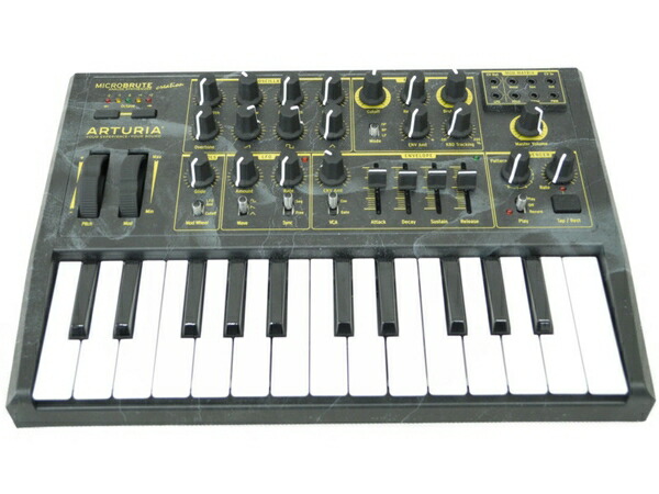 【楽天市場】【中古】 Arturia MicroBrute Creation Edition アナログシンセサイザー N4547265 ...