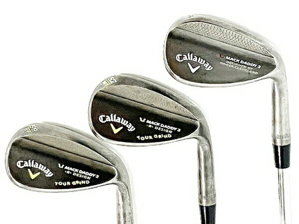 【楽天市場】【中古】 キャロウェイ マックダディ2 ウェッジ #52/10T #50/12S #56/11T 3本 セット MACK DADDY2 Callaway T8623990：ReRe ...
