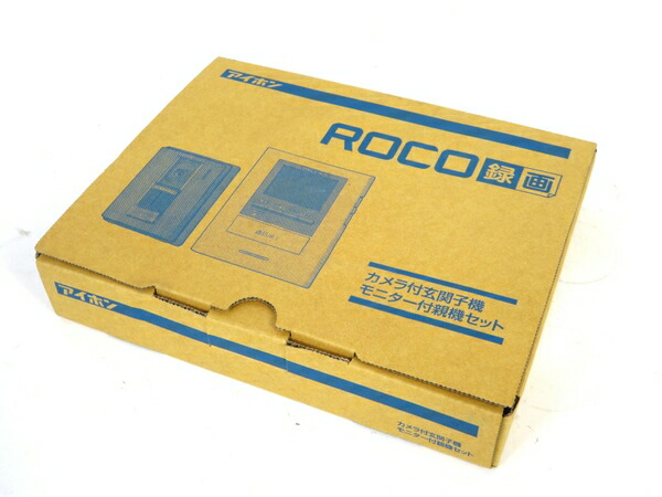 【楽天市場】未使用 【中古】 アイホン ROCO JQ-12E テレビドアホンセット カメラ付き玄関子機 モニター付 M3593040：ReRe（安く買えるドットコム）