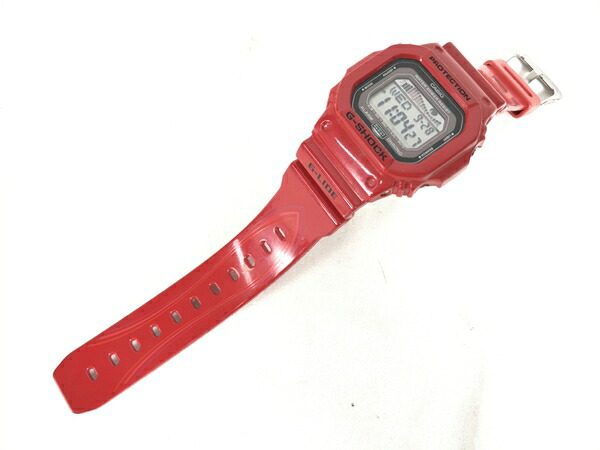 【楽天市場】【中古】 CASIO G-SHOCK 3151 GLX-5600 腕時計 レッド S5962319：ReRe（安く買えるドットコム）