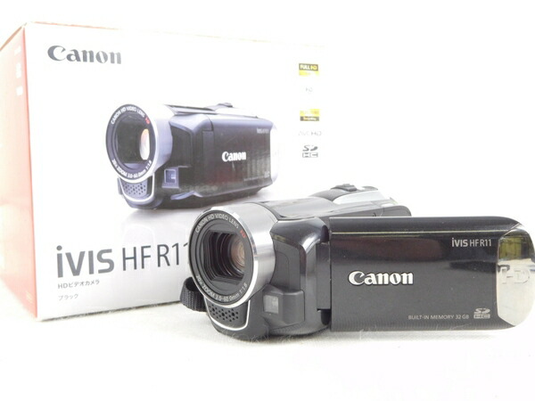 【楽天市場】【中古】Canon iVIS HF R11 HD デジタル ビデオカメラ K2389678：ReRe（安く買えるドットコム）