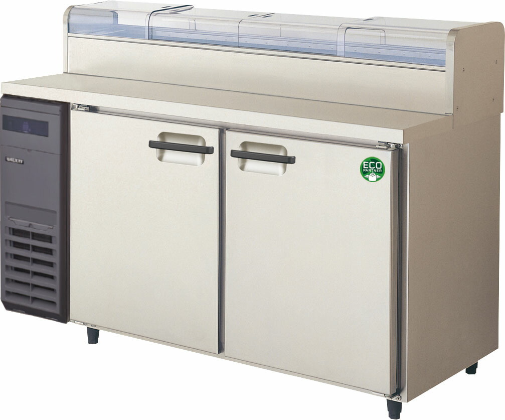 【楽天市場】新品 フクシマガリレイ ネタケース付コールドテーブル冷蔵庫 LCC-150RX-NCF 幅1500×奥行600×高さ1020mm 単相100V メーカー直送 送料無料（一部離島を ...