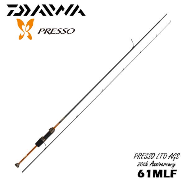 【楽天市場】ダイワ/DAIWA PRESSO LTD AGS 61MLF 20th Anniversary (プレッソ リミテッド AGS 20周年モデル) アニバーサリー ：つり具やすや 楽天市場店